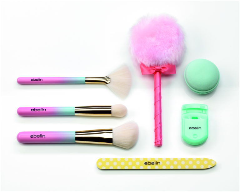 Preview: ebelin Sweet Wonderland - Make-Up Pinsel und mehr - elbeMÄDCHEN